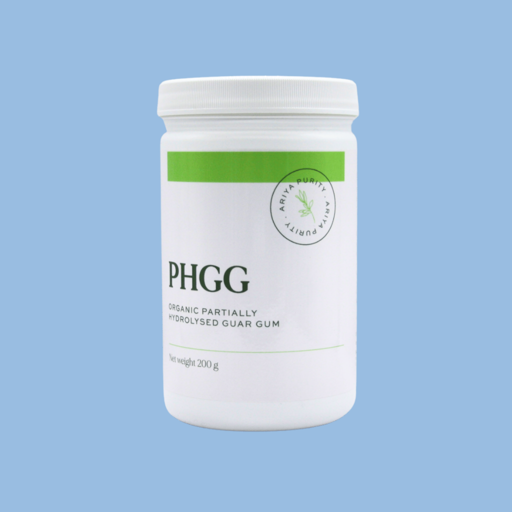 PHGG - ARIYA PURITY PARTIALLY HYDROLYZED GUAR GUM 200g – Kultured Wellness