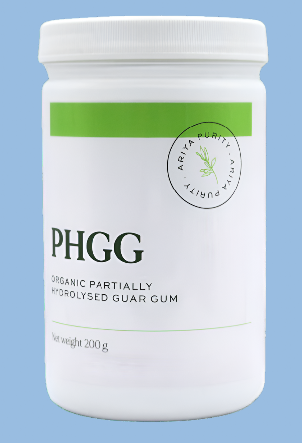PHGG - ARIYA PURITY PARTIALLY HYDROLYZED GUAR GUM 200g – Kultured Wellness